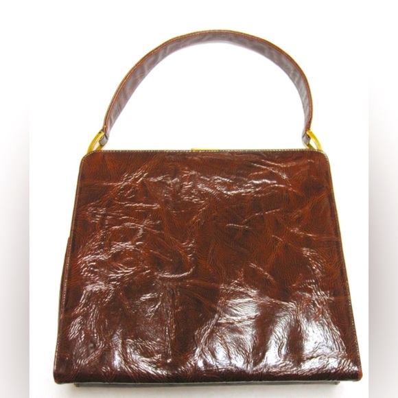Coquette | Bags | 95 Brown Purse Vintage Coquette New York Handbag ...
